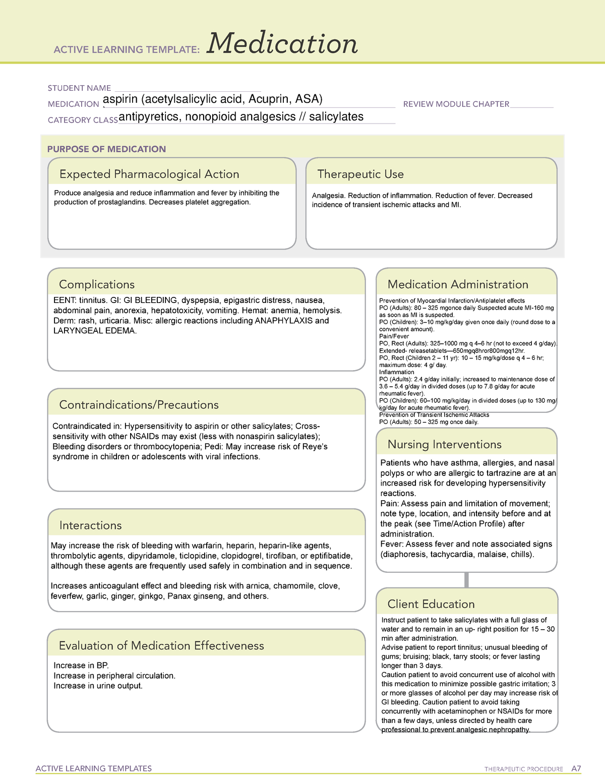 Zolpidem Medication Template Printable Word Searches