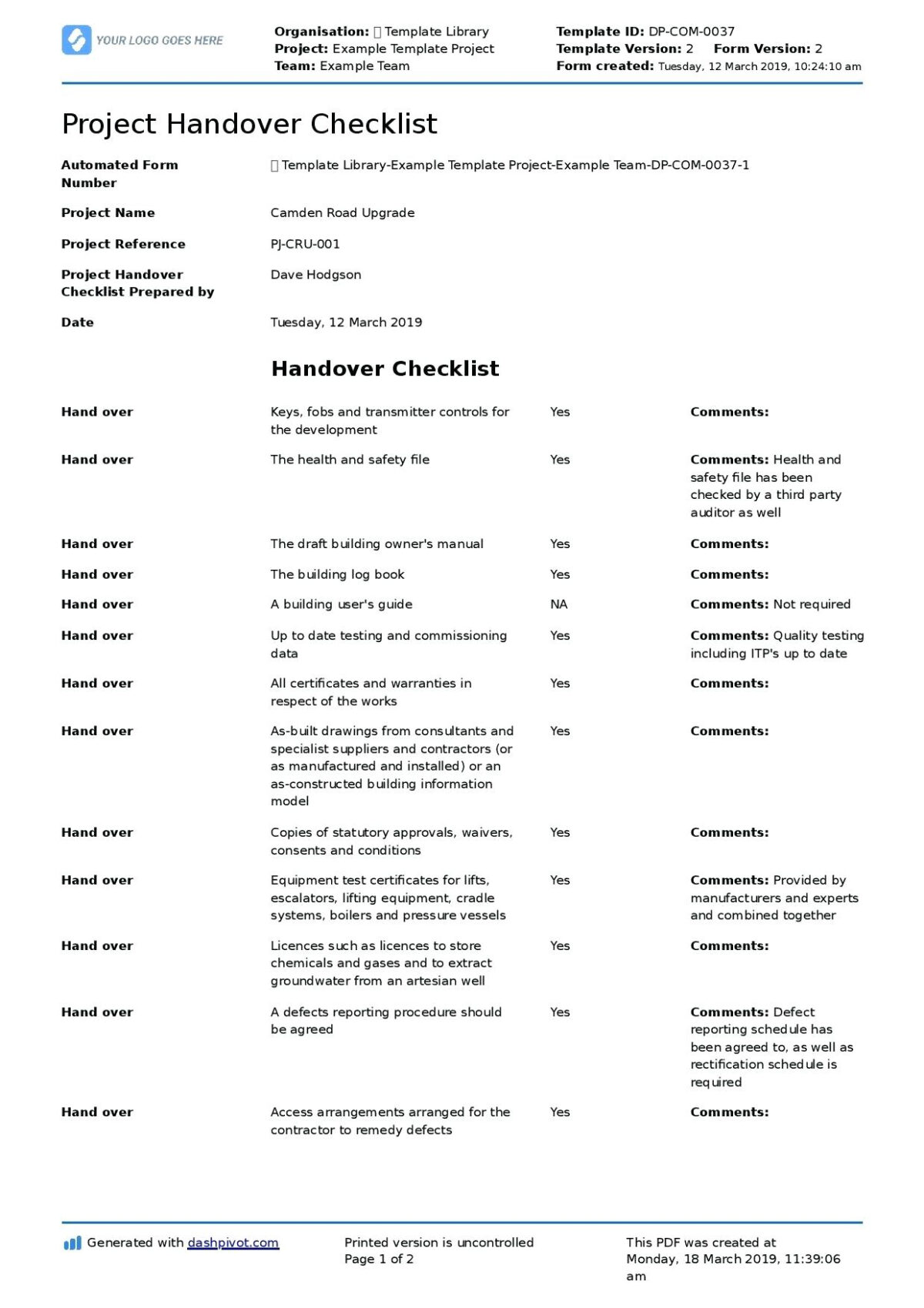 Certificate Of Completion Construction Template Bestawnings