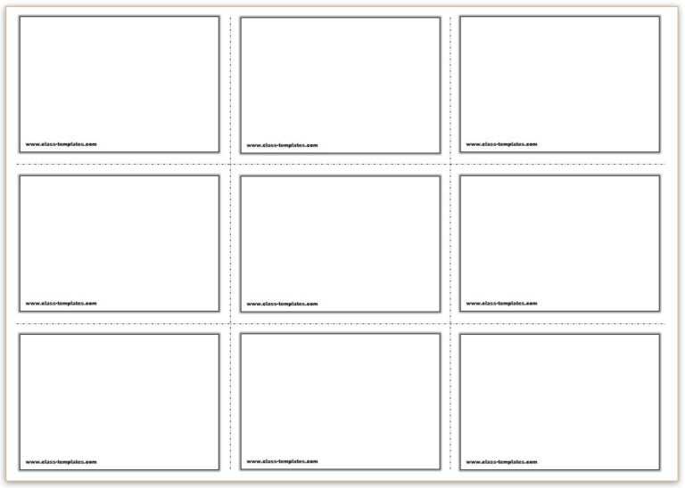 Free Printable Flash Card Templates Tomope zaribanks co In Word 