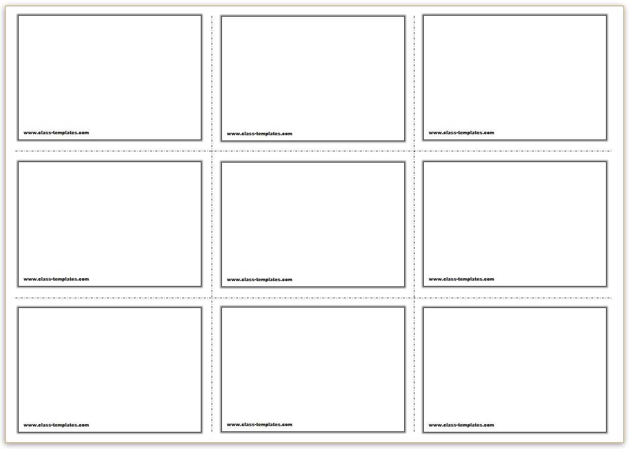 Free Printable Flash Card Templates Tomope zaribanks co In Word 