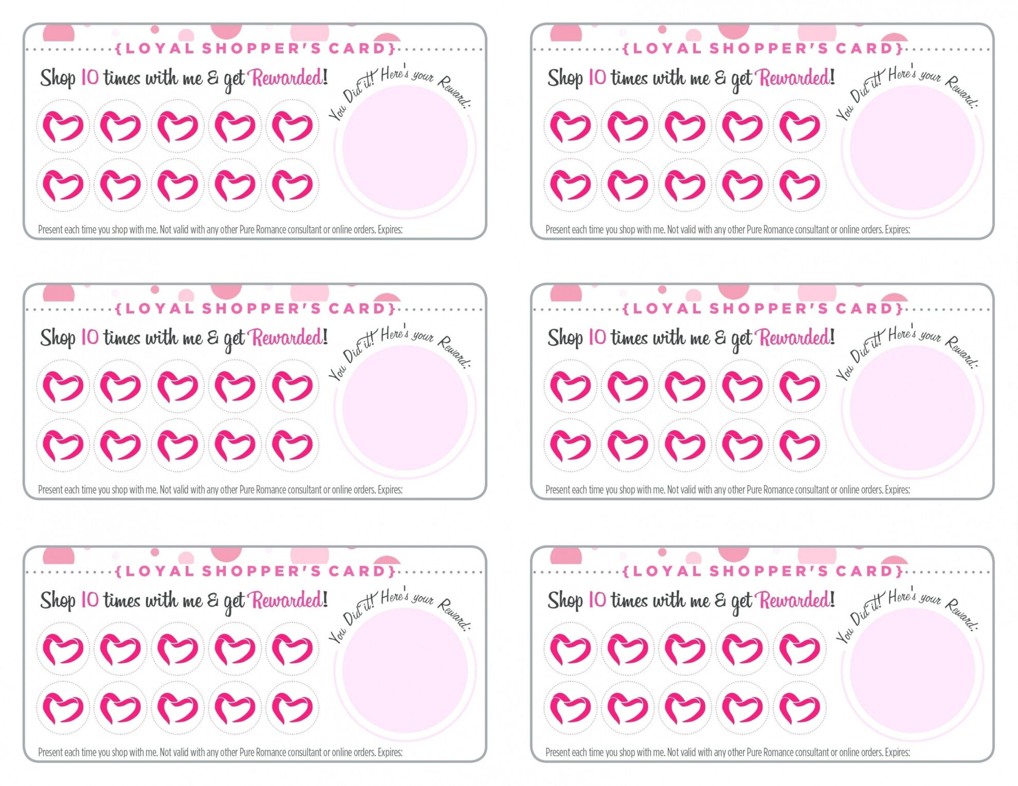 Free Printable Punch Card Template Carlynstudio In Reward Punch Card 