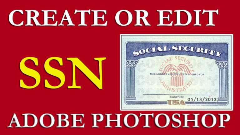 How To Edit Ssn Ssn Pdf Template Download Free On Vimeo Throughout 
