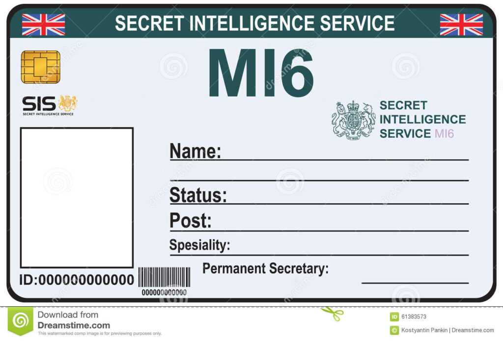 Mi6 Id Card Template Best Business Templates mi6-id-card-template-best-business-templates