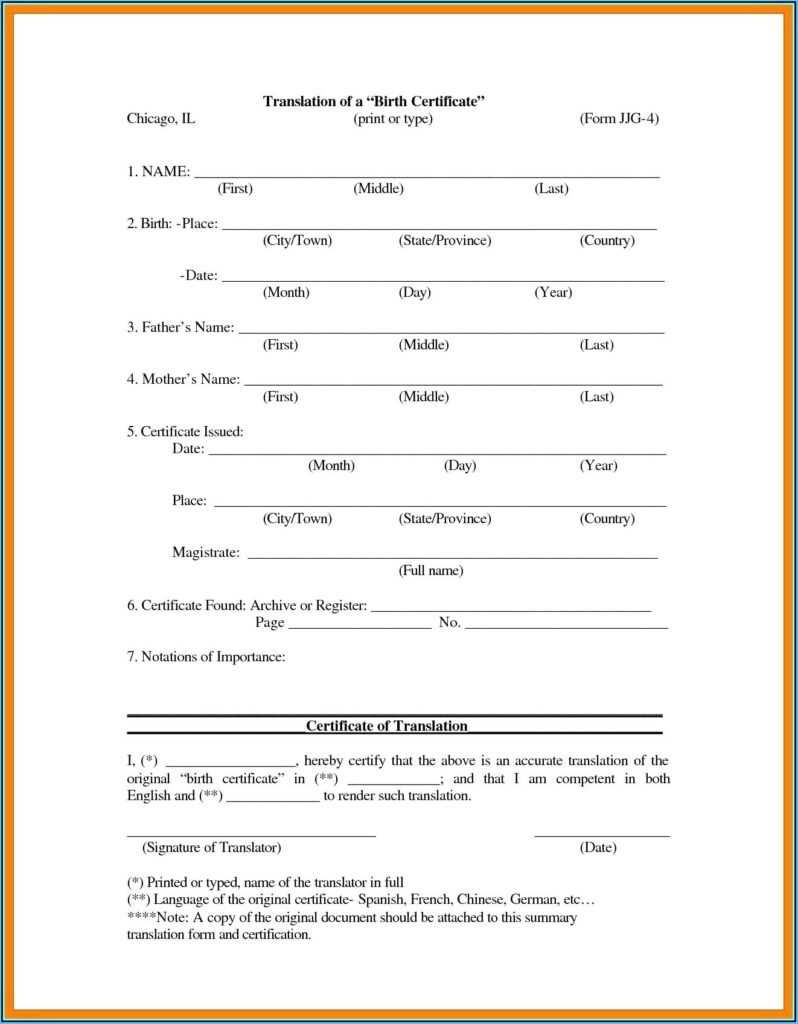 Mexican Death Certificate Template Invis Throughout Birth Certificate Translation Template