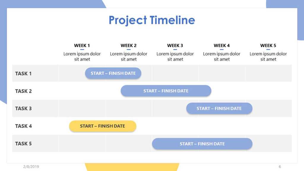Project Schedule Template Excel Xls Timeline Free Planning Within ...